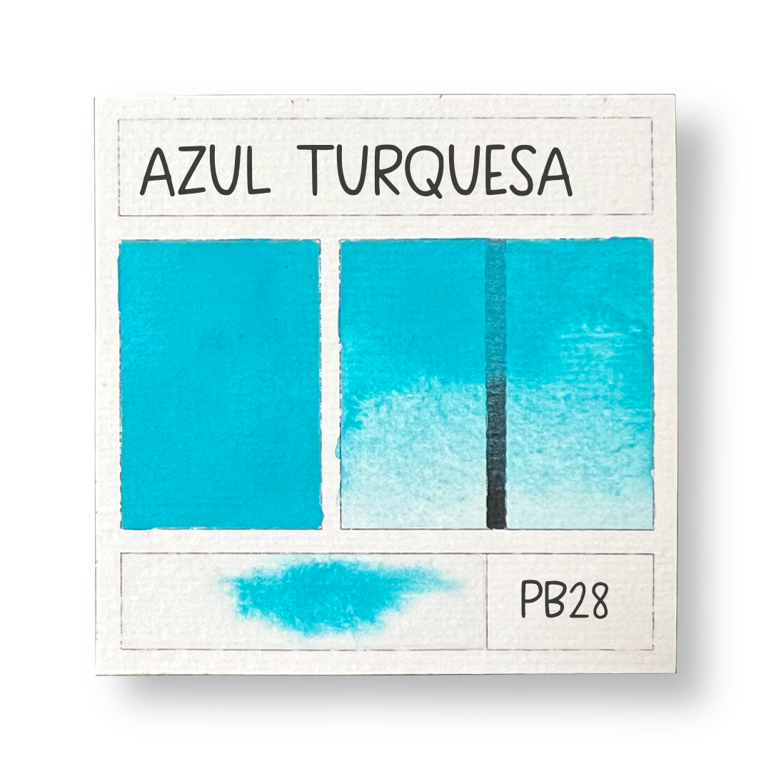 Azul turquesa – NYL Acuarelas